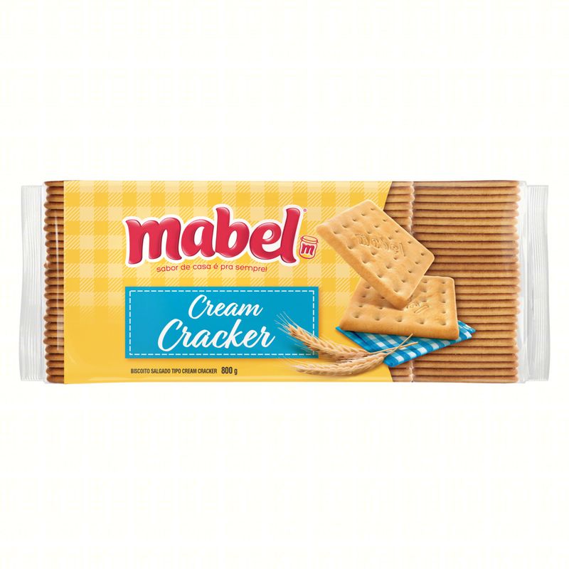 Biscoito Cream Cracker Mabel Pacote 800g | Bretas Atacerejo Biscoito Cream Cracker Mabel Pacote 800g | Bretas Atacerejo
