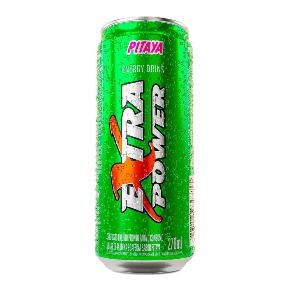 Energético Extra Power Pitaya Lata 270ml | Energético | Bretasatacarejo