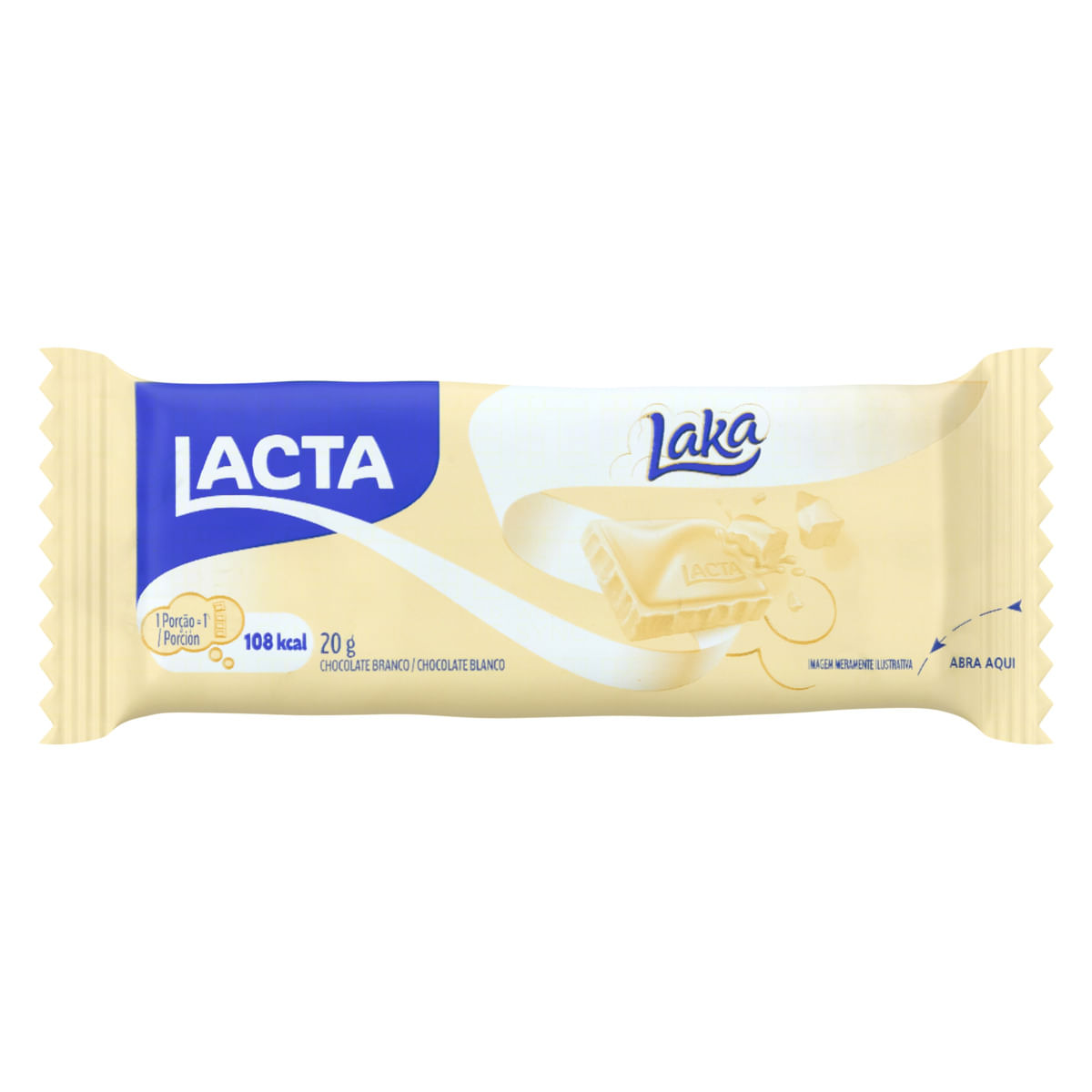 Chocolate Lacta Laka 20g | Chocolate e Confeito | Bretasatacarejo