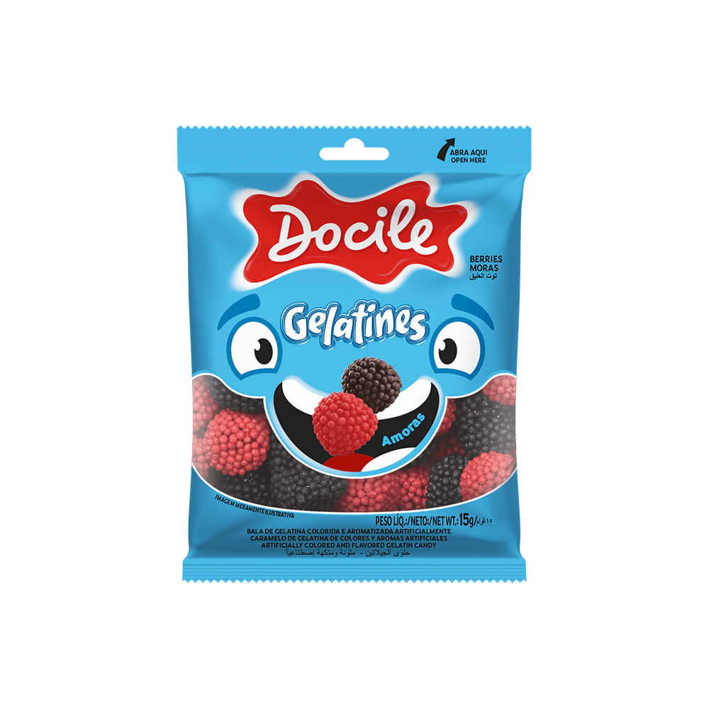 Bala Gelatines Docile Amora 15g | Balas e Pastilhas | Bretasatacarejo Bala Gelatines Docile Amora 15g | Balas e Pastilhas | Bretasatacarejo