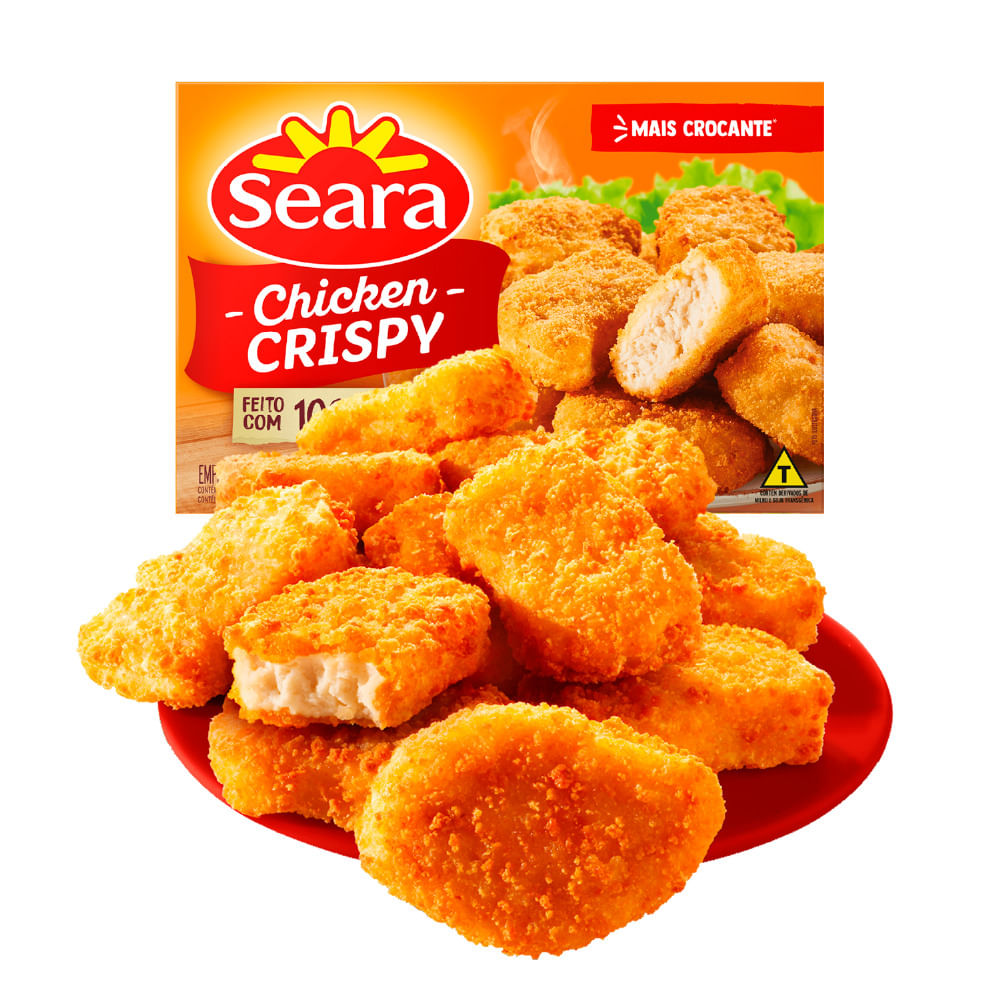 Chicken Crispy Seara Tradicional 300g | Empanados | Bretasatacarejo