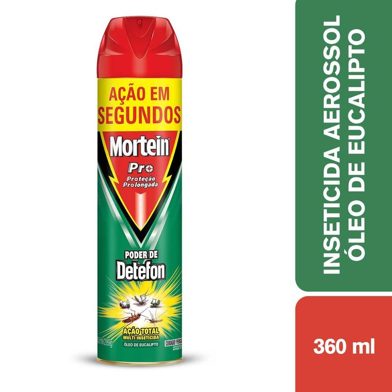 Multi Inseticida Aerossol Mortein Ação Total Pro Frasco 360ml ...